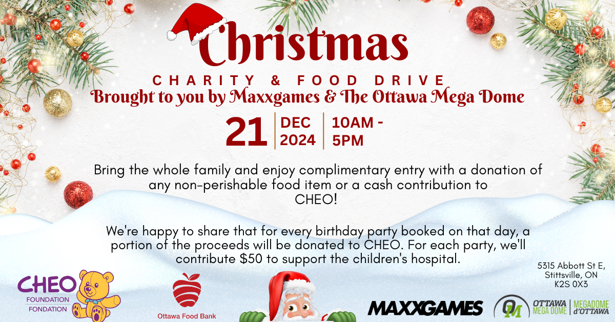 Maxxgames with Ottawa Mega Dome are hosting their first Christmas ...