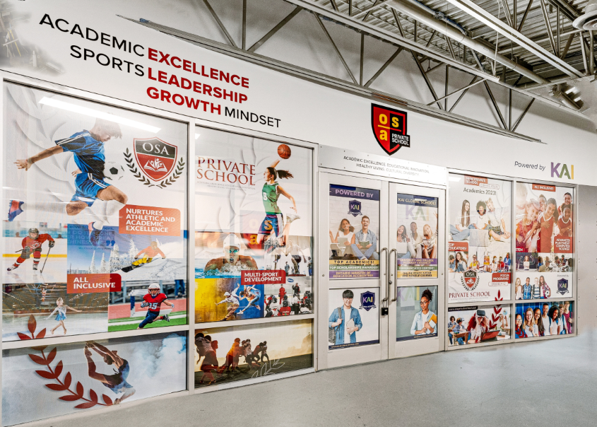 OSA Private School is completed inside Kanata Bell Sensplex ...