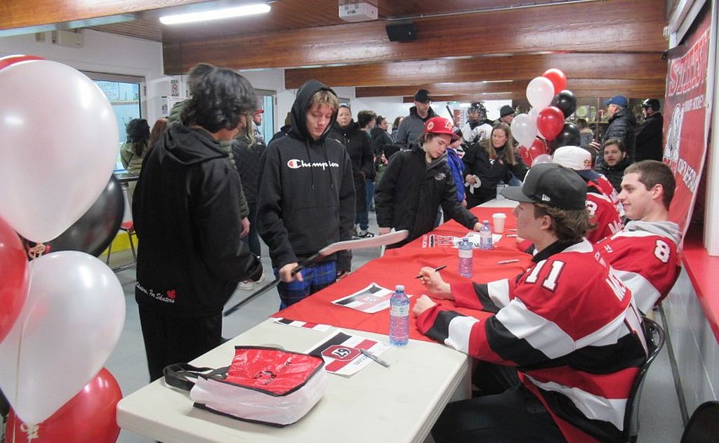 Ottawa 67's host practice at Stittsville's Johnny Leroux Arena ...