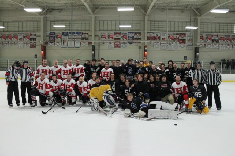Sacred Heart High School’s annual charity Grads vs Teachers hockey game ...