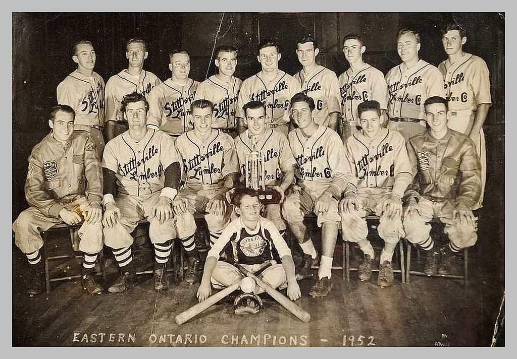 The frenzy for baseball in Stittsville hit a home run in the 1950s when ...