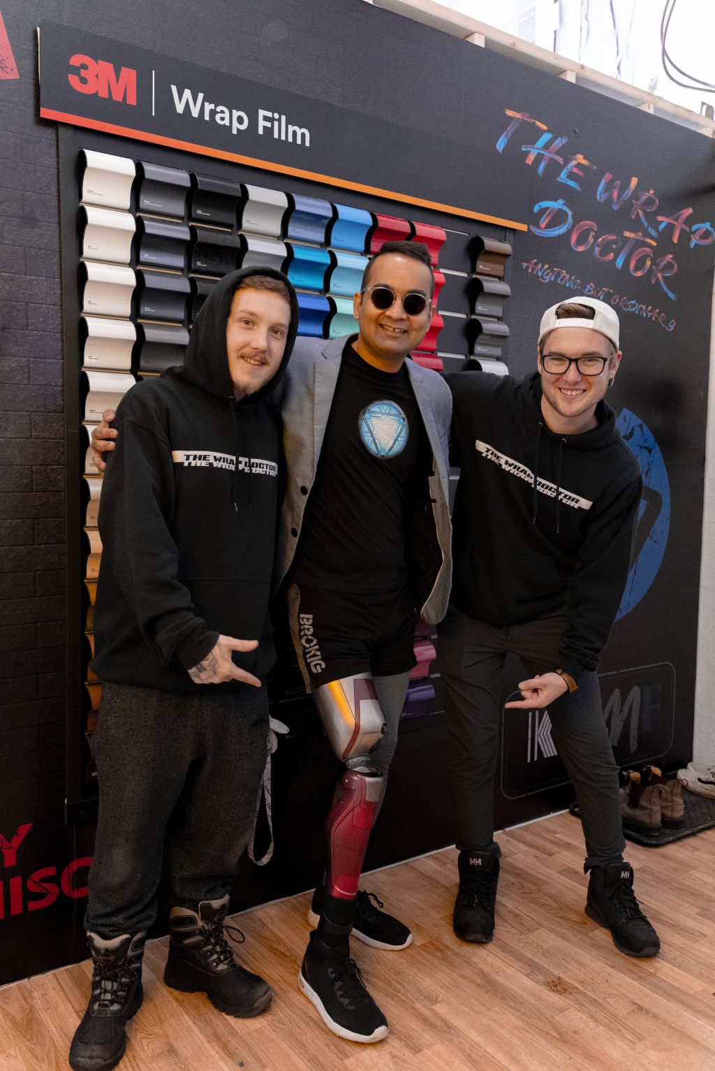 Now that's a wrap - The Wrap Doctor team create a dream come true for ...