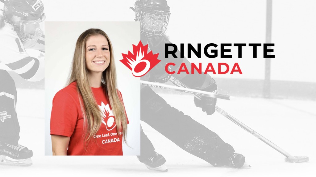 Team Ontario Ringette player Jalena Marelic competing for gold at ...